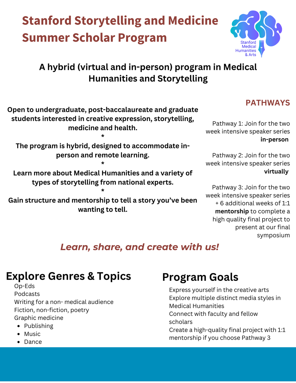 Storytelling and Medicine — Stanford Medical Humanities