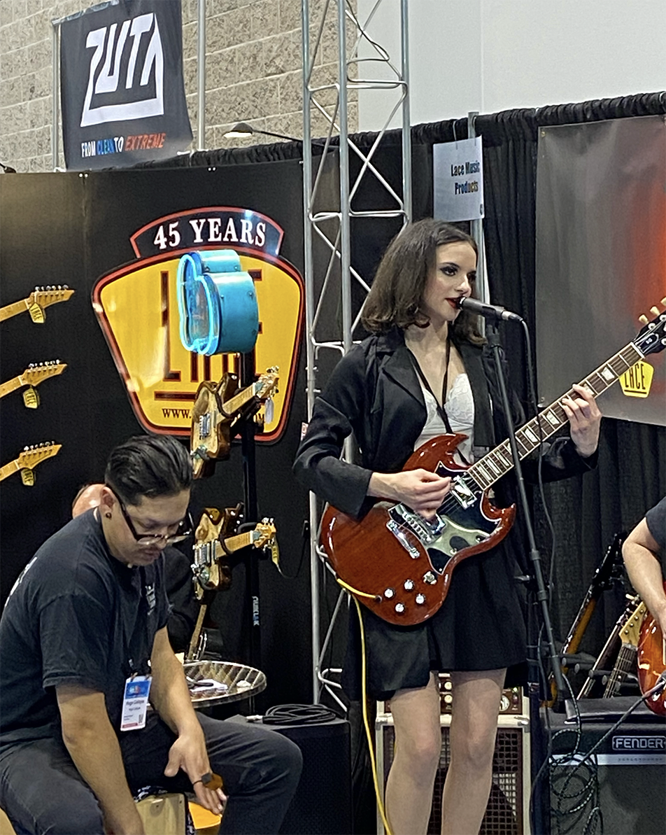 NAMM Gallery — Rock and Blue