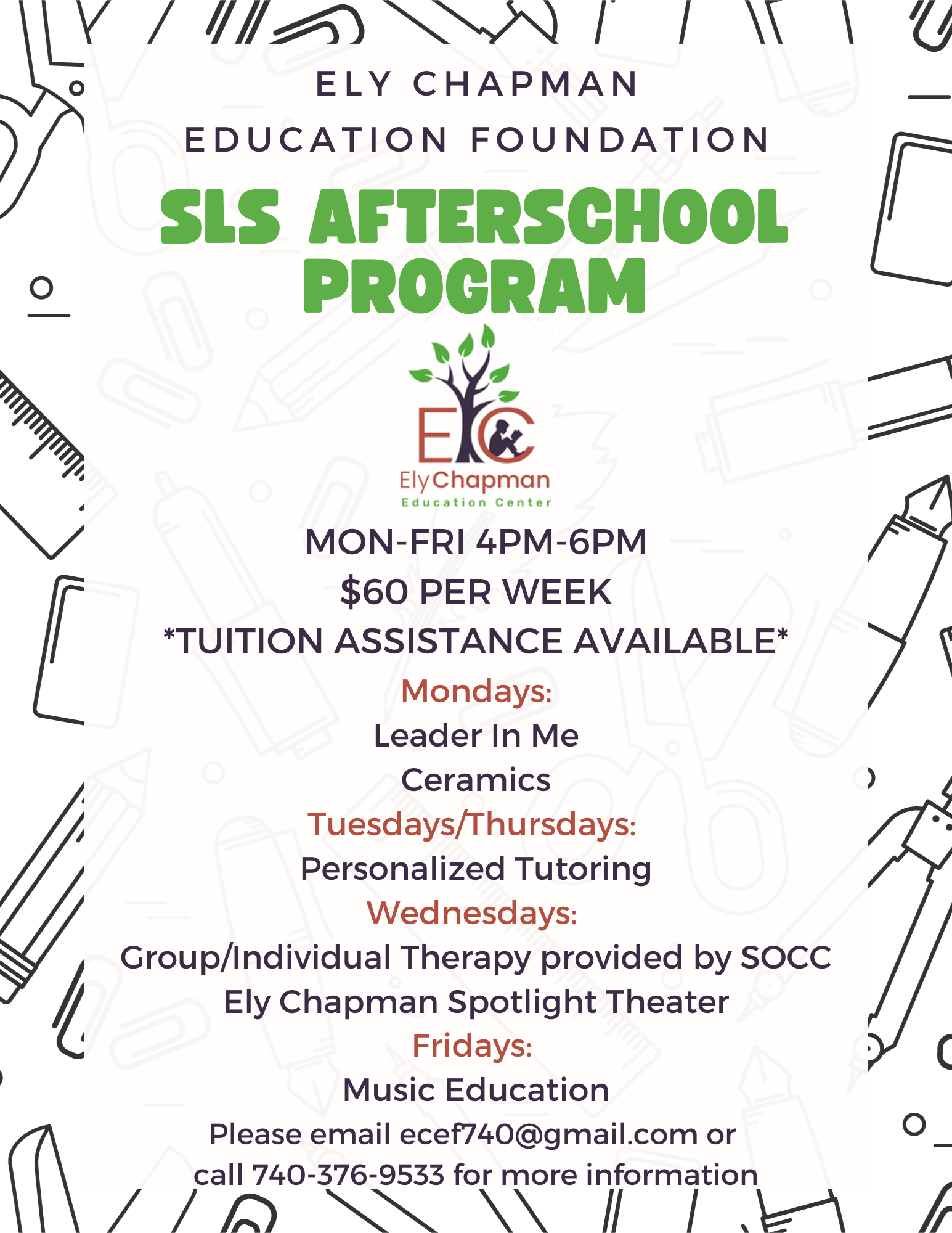 S.U.N.S.H.I.N.E Learning Station — Ely Chapman Education Foundation