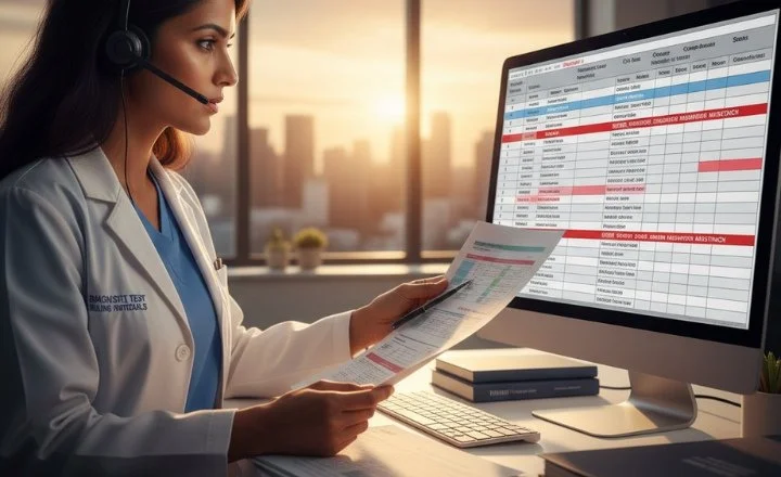 Fix Diagnostic Test Errors Via Charge Entry in Medical Billing