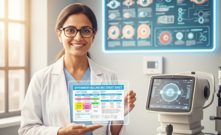 Optometry Billing and Coding Cheat sheet (2026)