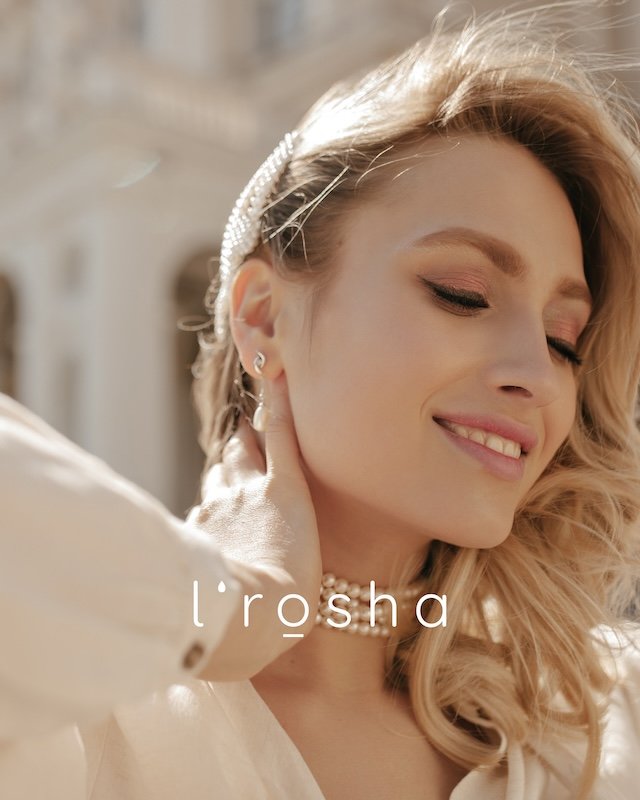 L'Rosha jewellery branding | Ginger Studio | Elevated Branding & Web Design