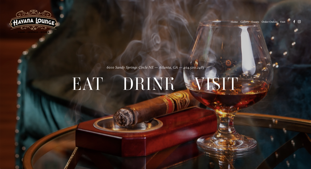 Havana Cigar Lounge | Fine Mess Studios