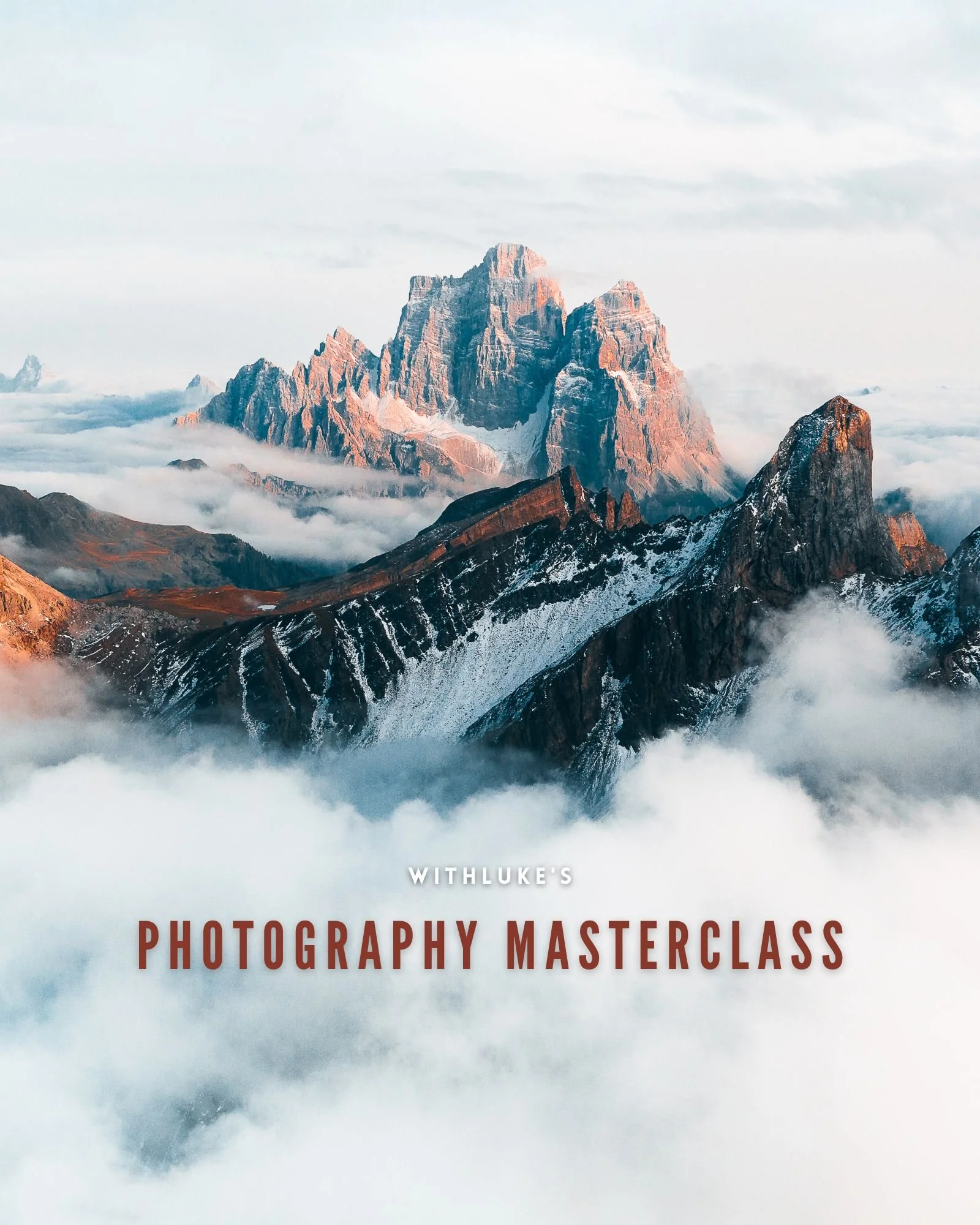 WITHLUKE PHOTOGRAPHY MASTERCLASS