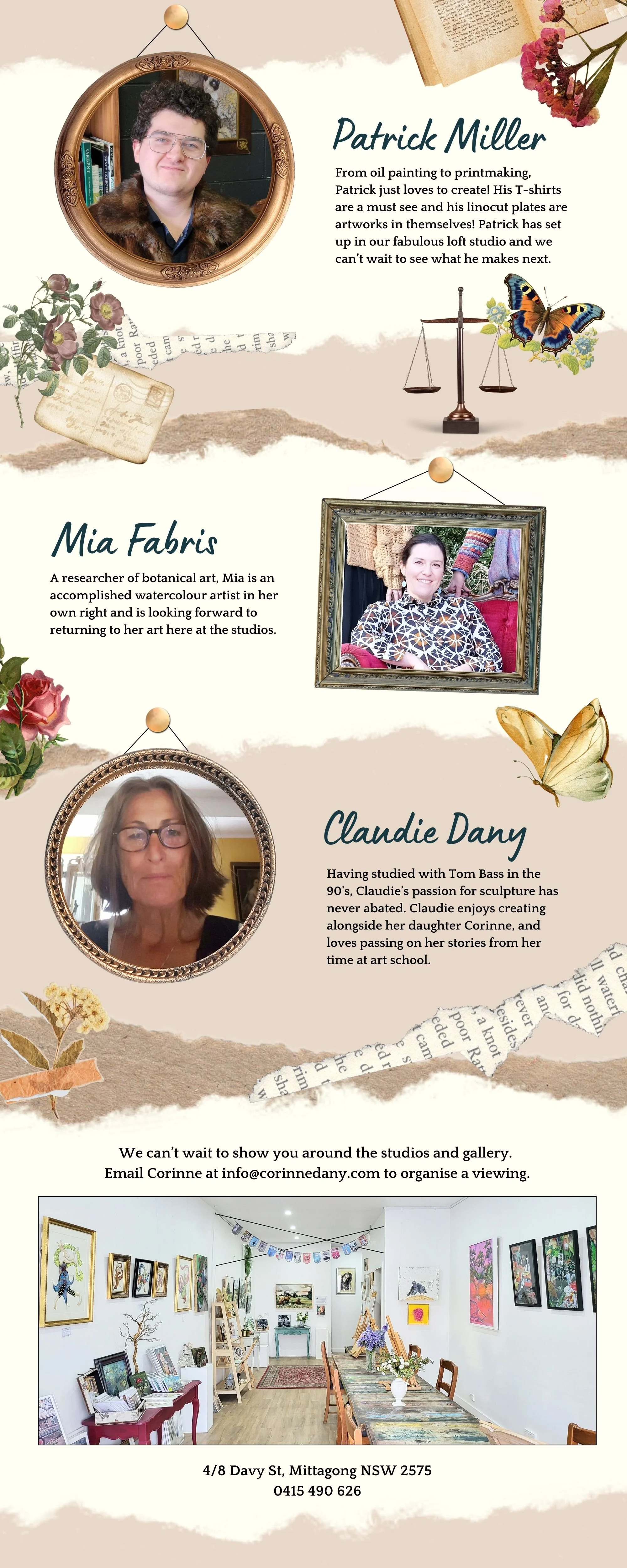 Our Artists — Corinne Dany Studios