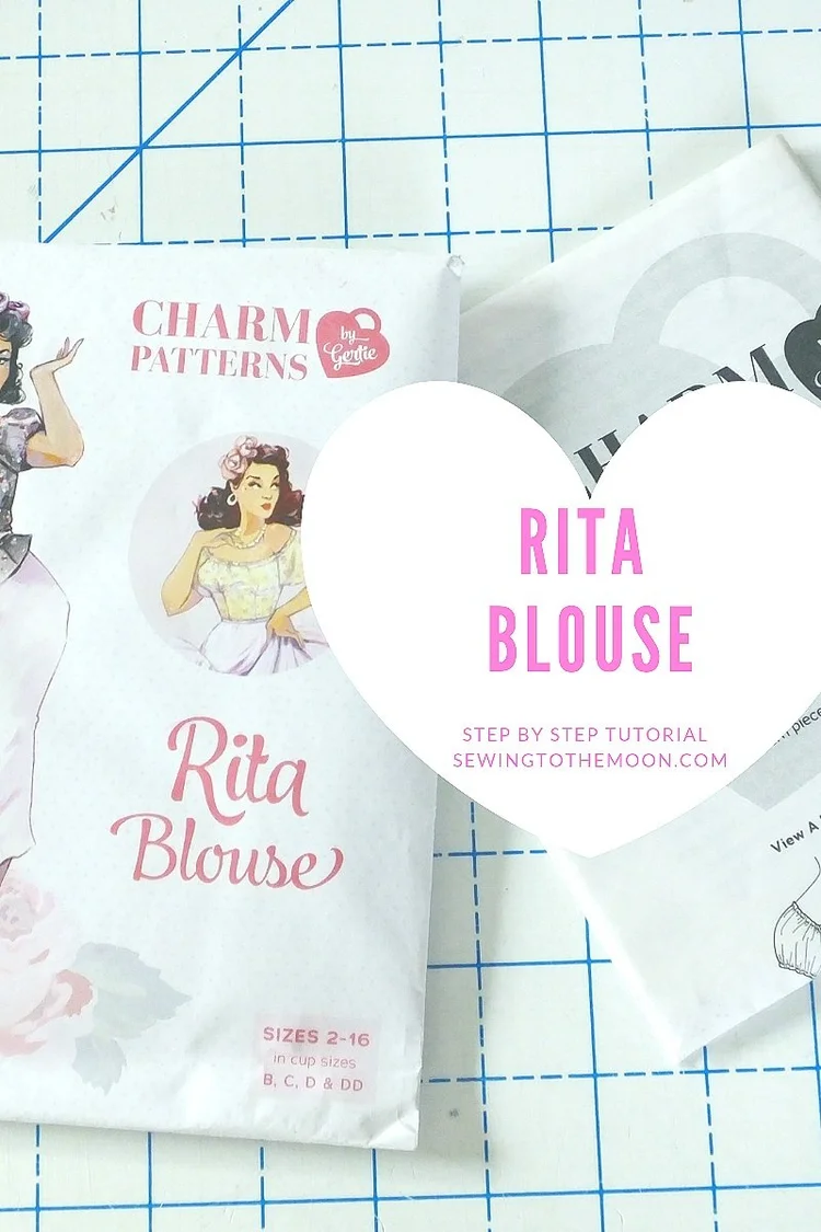 Charm Patterns Rita Blouse — Sewing to the Moon