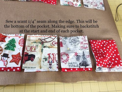 DIY Advent Calendar — Sewing to the Moon