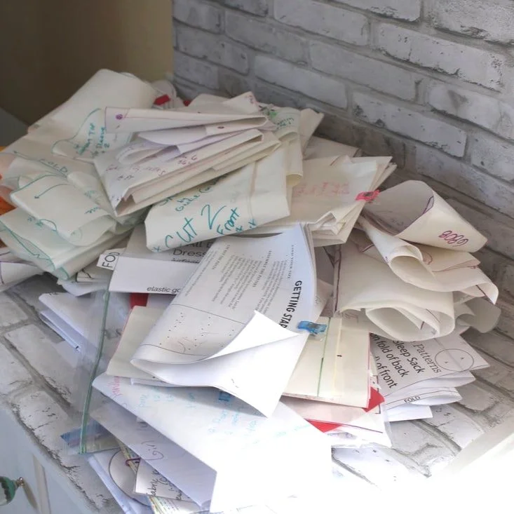 How to Organize Sewing Patterns — Sewing to the Moon