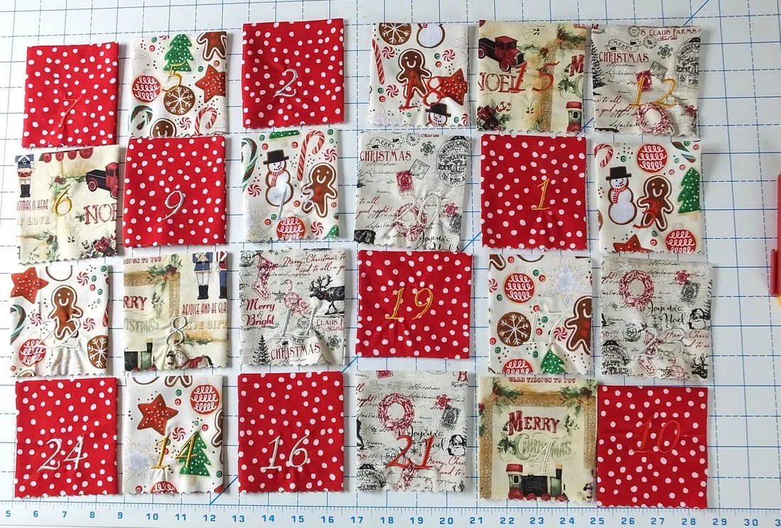 DIY Advent Calendar — Sewing to the Moon