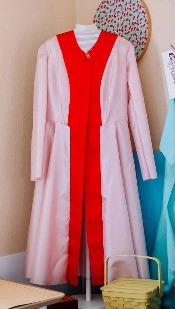 Hooded Princess Coat by Charm Patterns — Sewing to the Moon