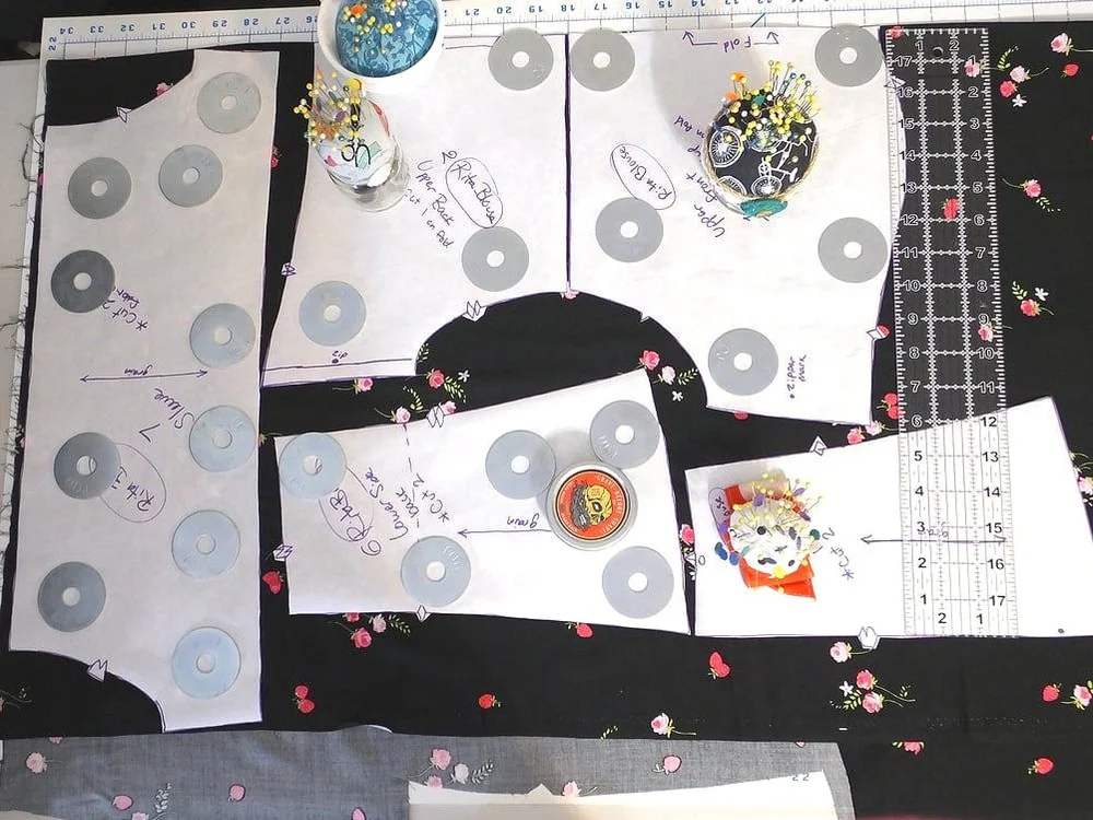Charm Patterns Rita Blouse — Sewing to the Moon