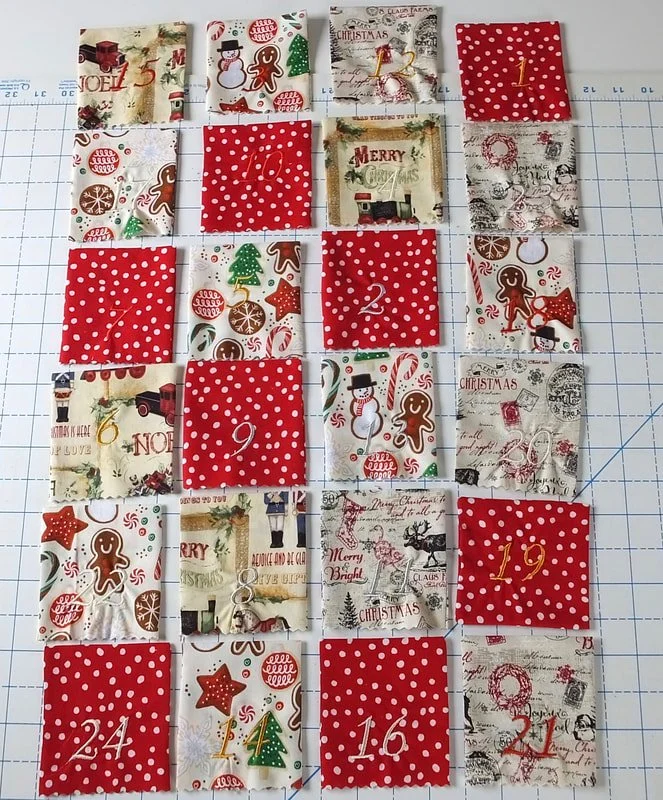 DIY Advent Calendar — Sewing to the Moon