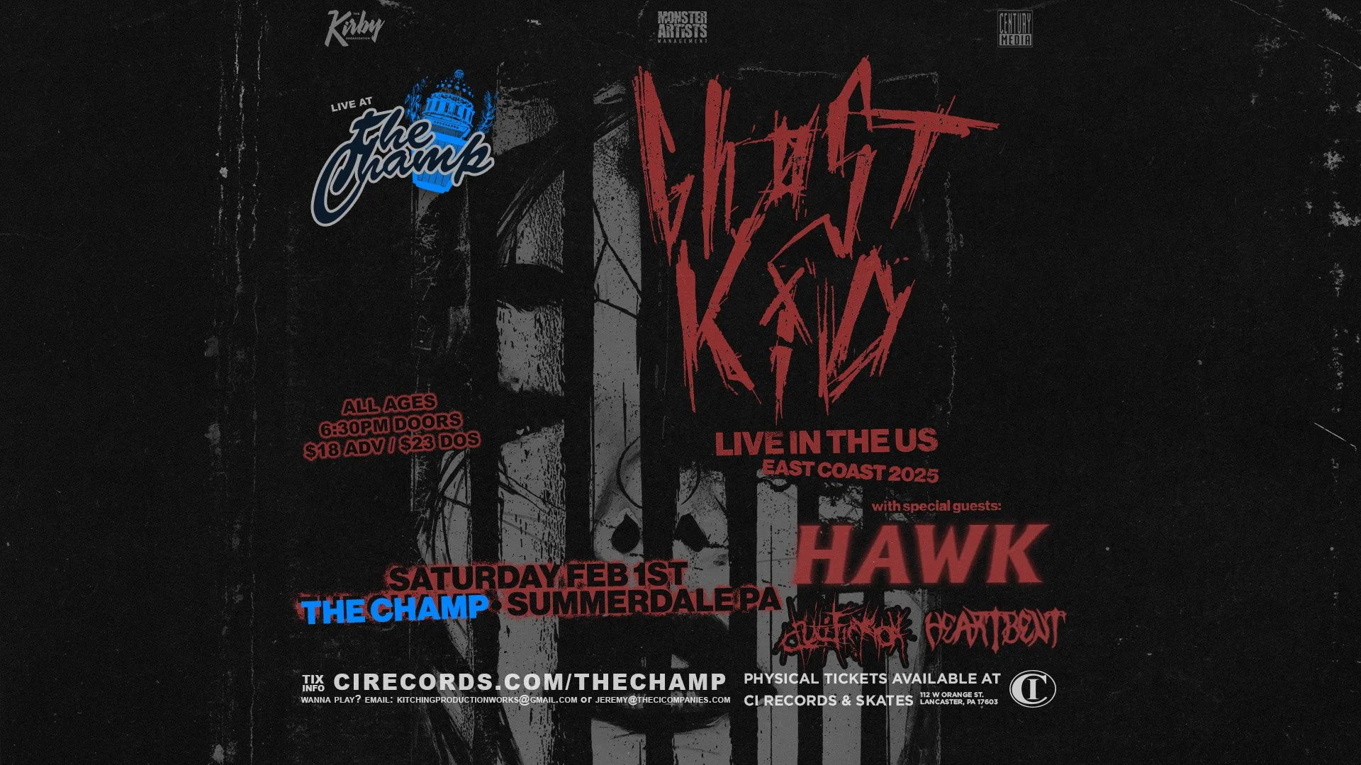 Ghost Kid, HAWK, + More — CI Records