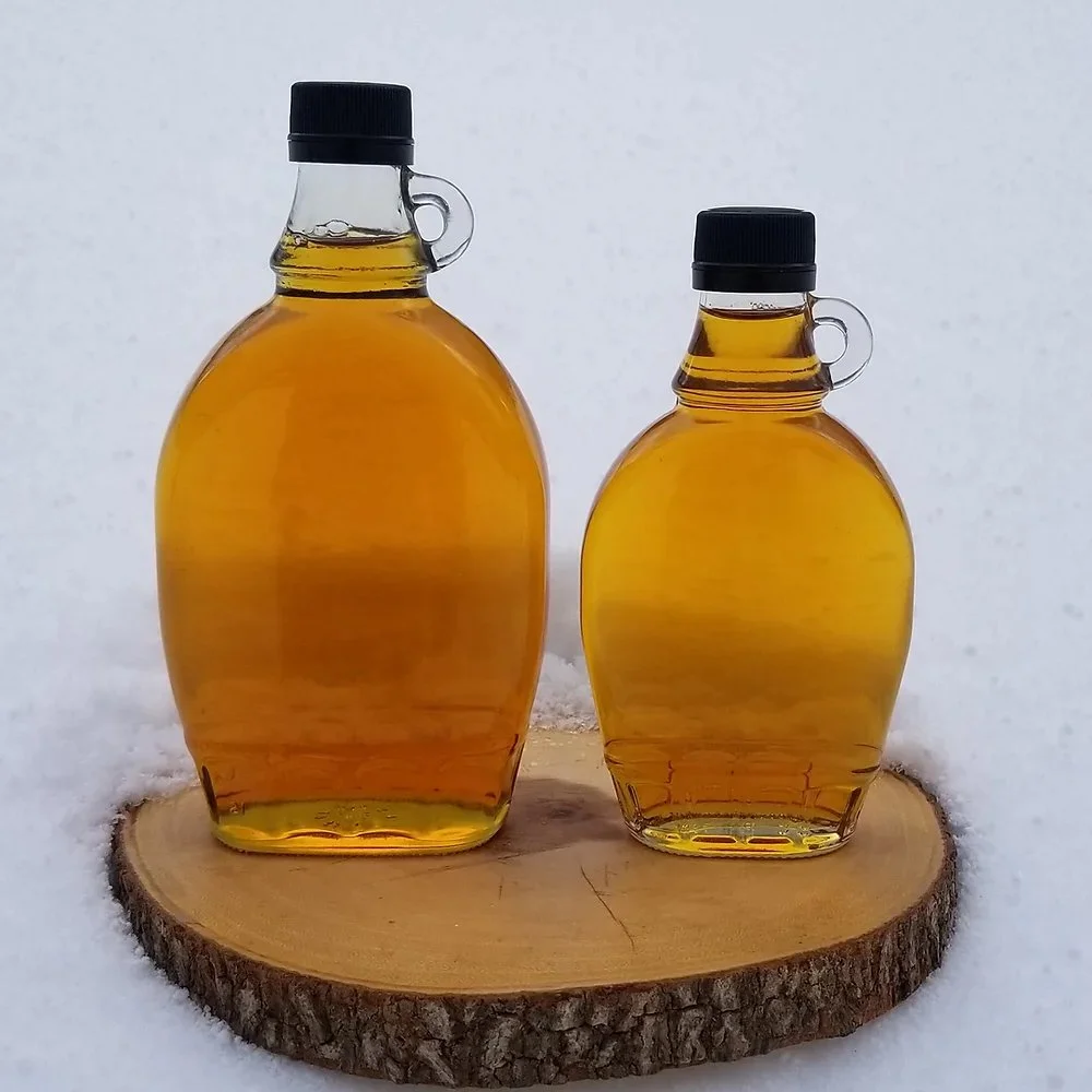 Organic Maple Syrup in Traditional Glass Bottle — Jackman Maple