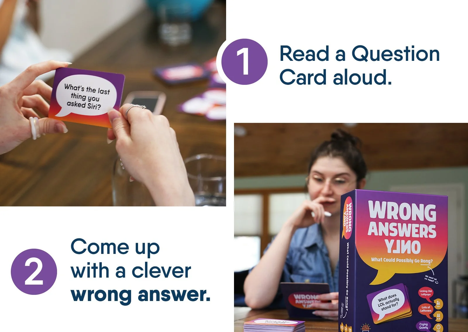 Wrong Answers Only — Gray Matters Games