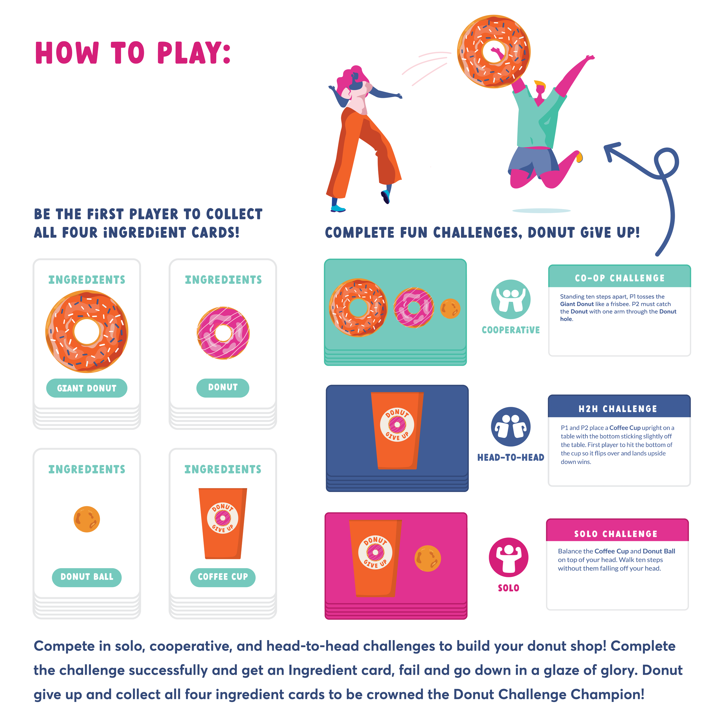 The Donut Challenge Game — Gray Matters Games