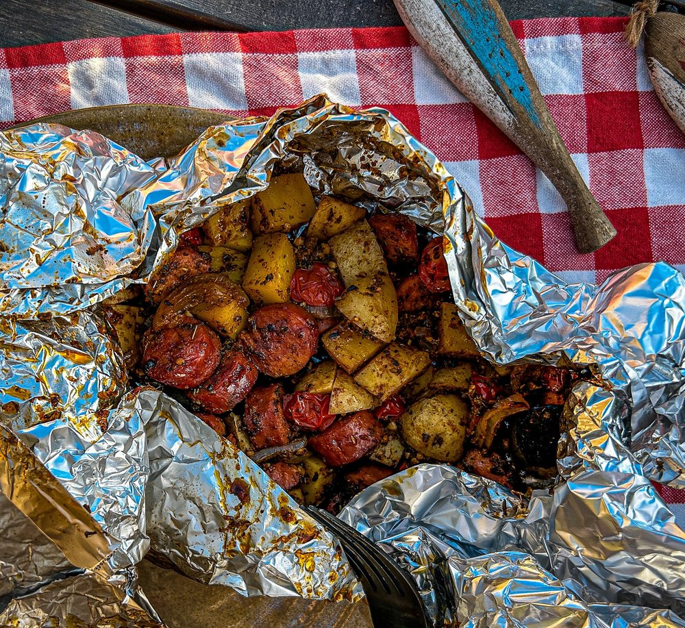 Foil Packet Dinners: Sausage & Potato — Ranch & Rifle