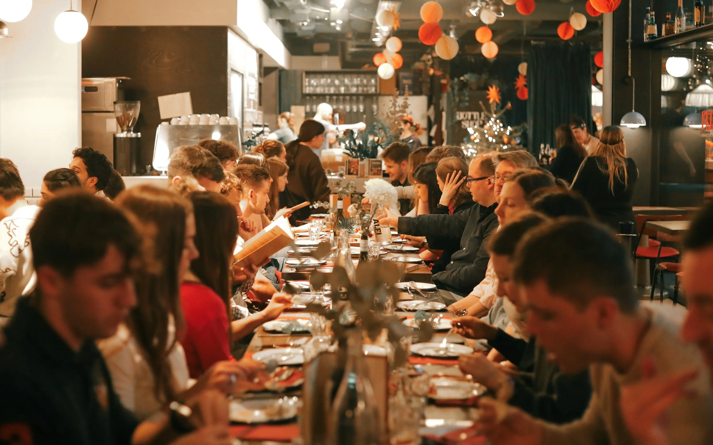 ALFI Italian Restaurant Spitalfields Market, East London