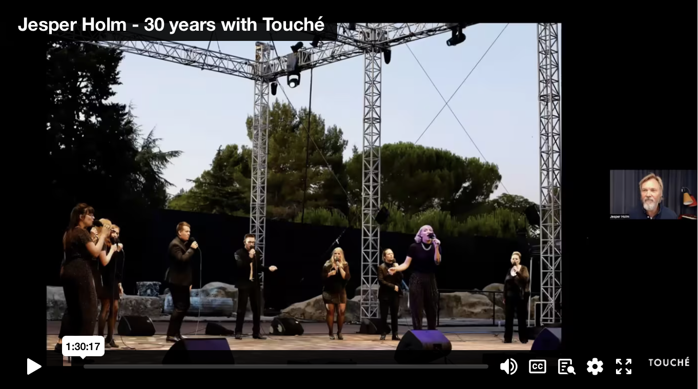 Jesper Holm: 30 YEARS WITH TOUCHÉ — The Real Group