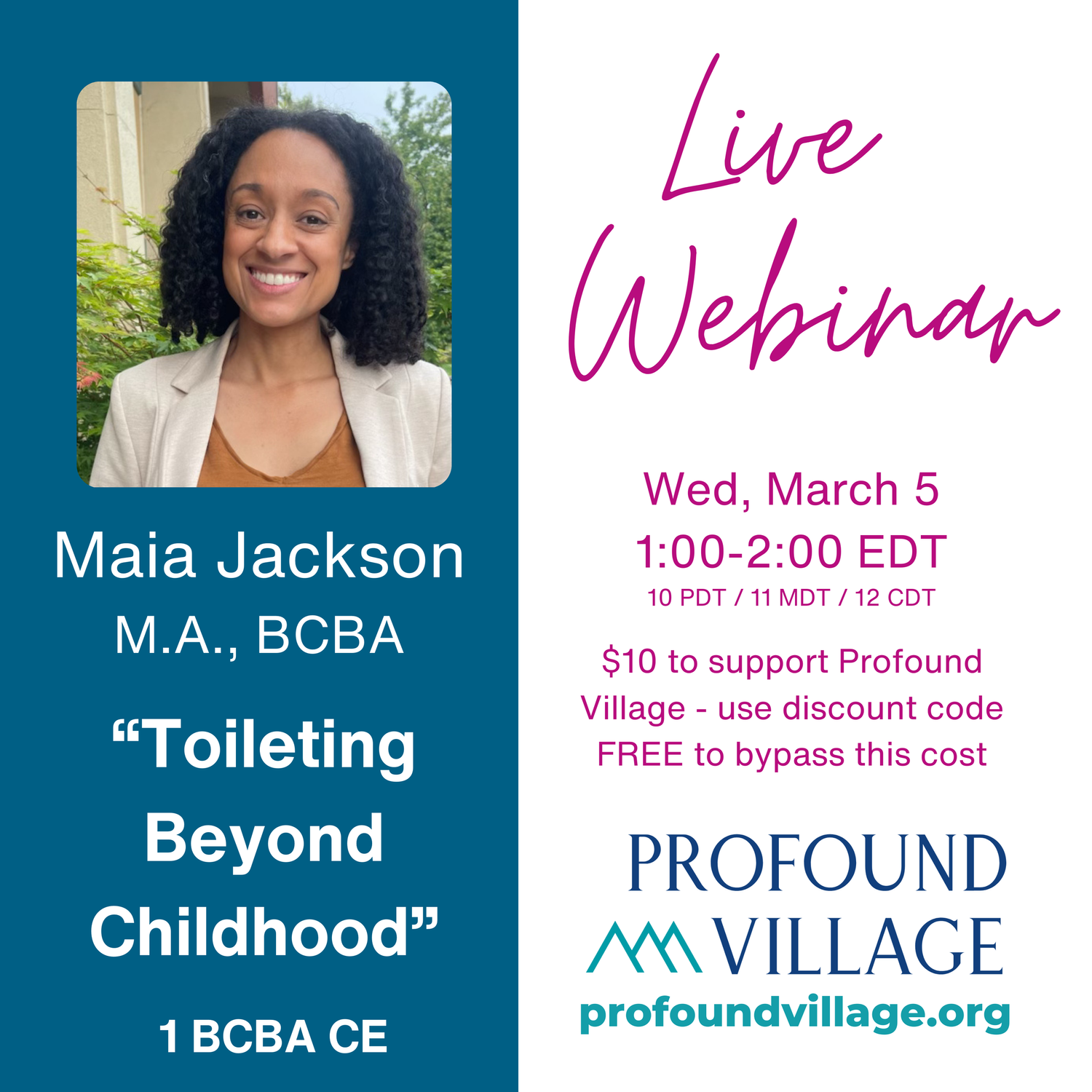 Profound Village — Profound Autism Summit