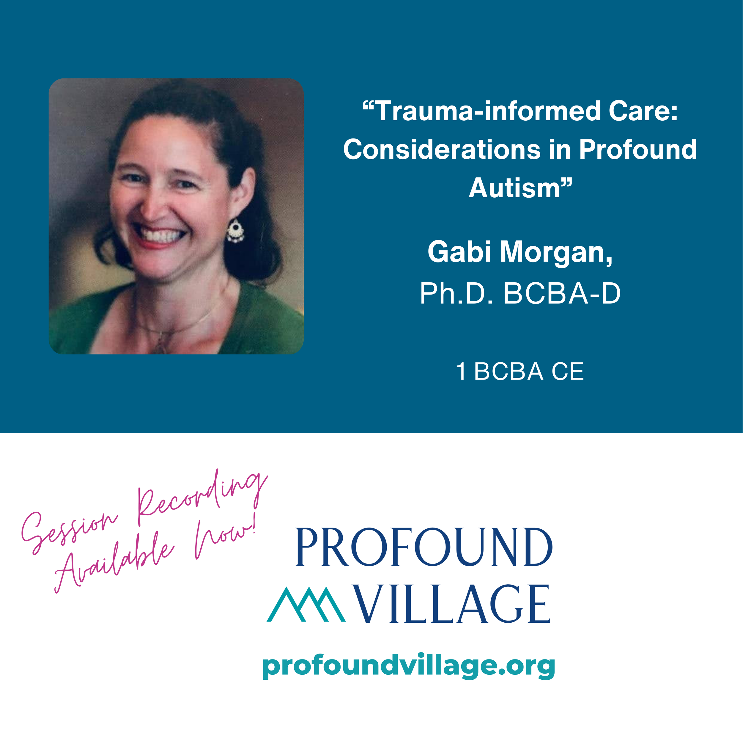 Profound Village — Profound Autism Summit