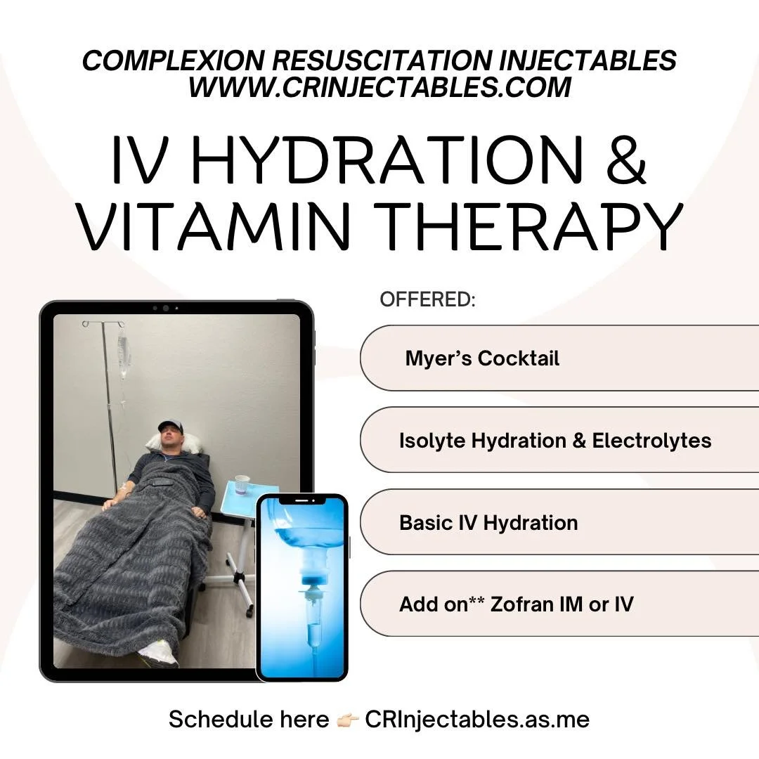 SERVICES — Complexion Resuscitation Injectables, LLC