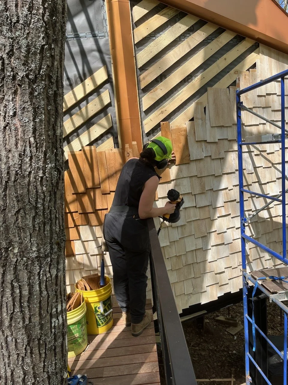 The Build — The Copper Fox Treehouse