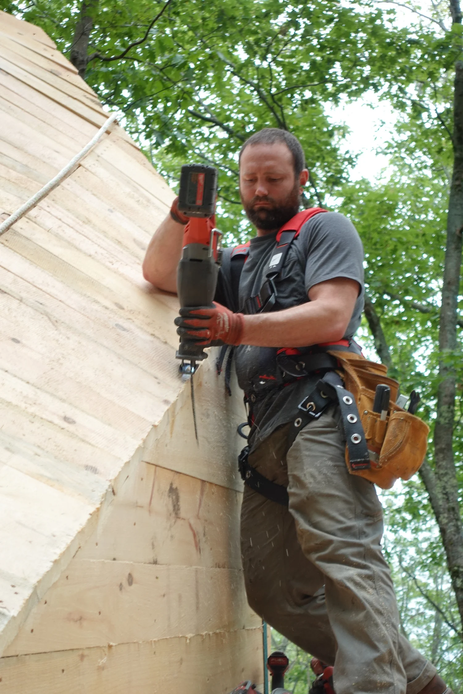 The Build — The Copper Fox Treehouse
