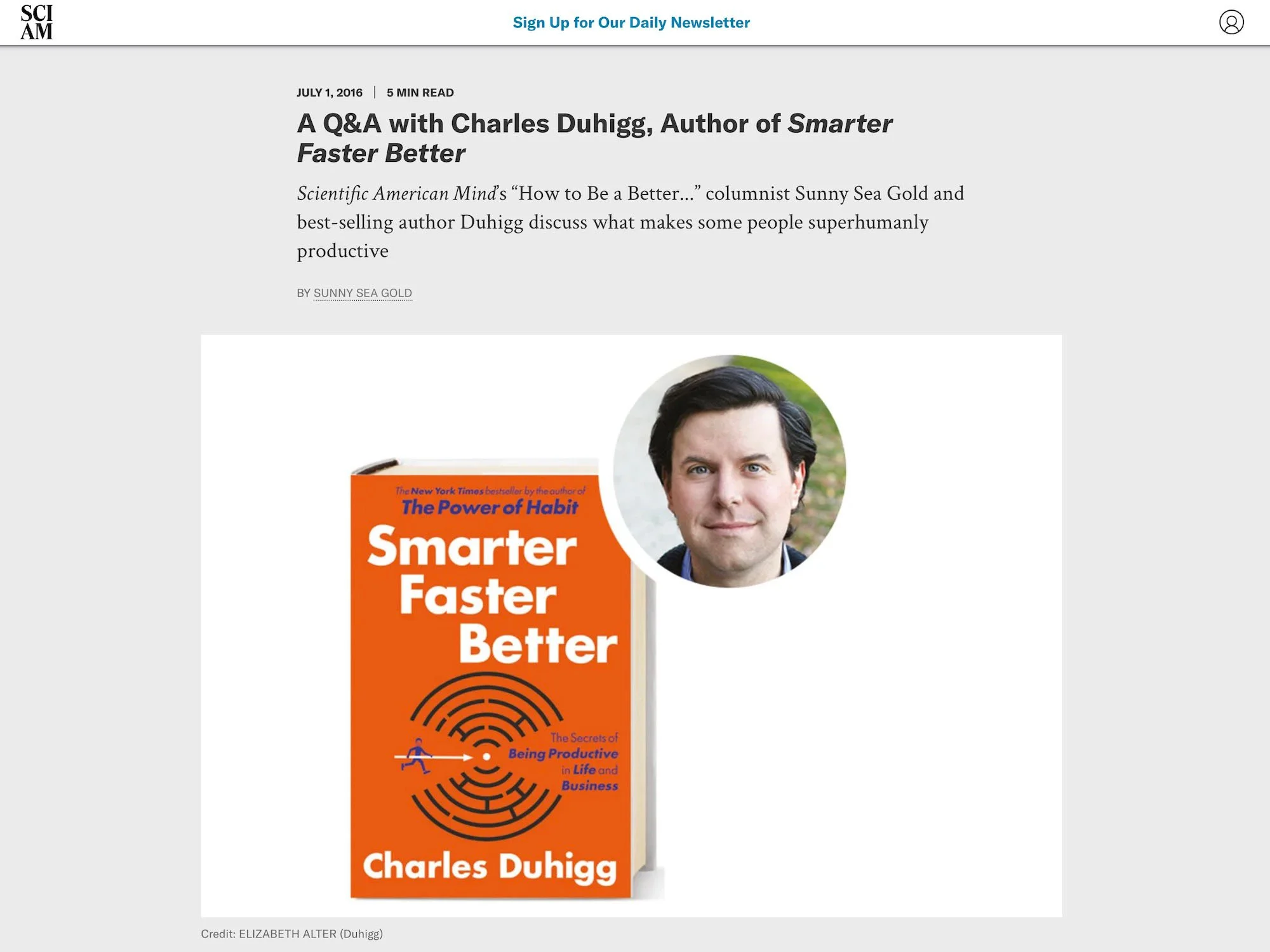 About — Charles Duhigg