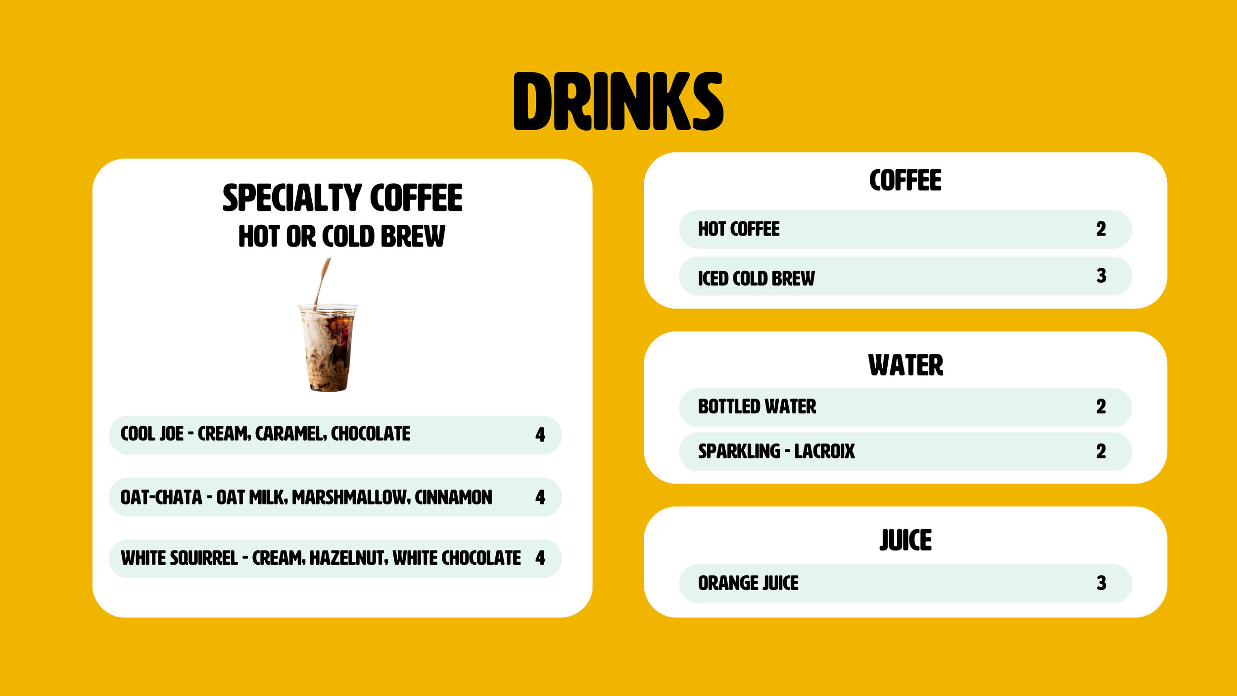 Menu 1 — Scramblin' Egg