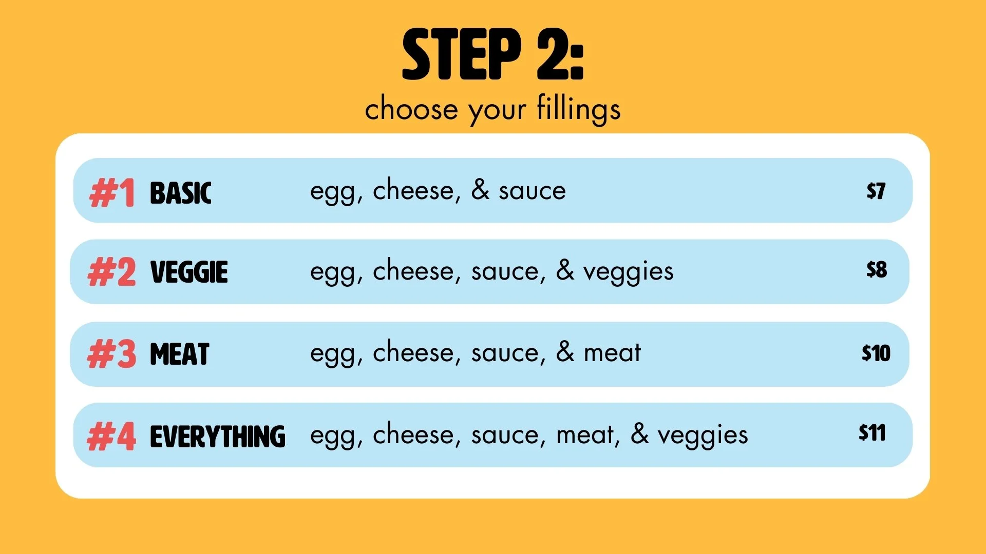 Menu 1 — Scramblin' Egg