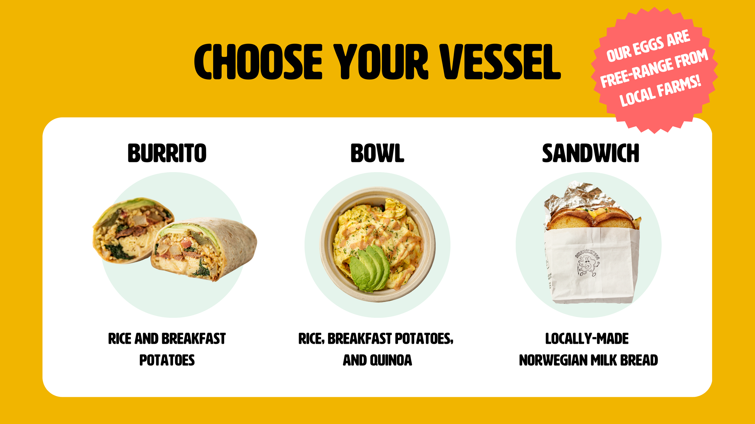 Menu 1 — Scramblin' Egg