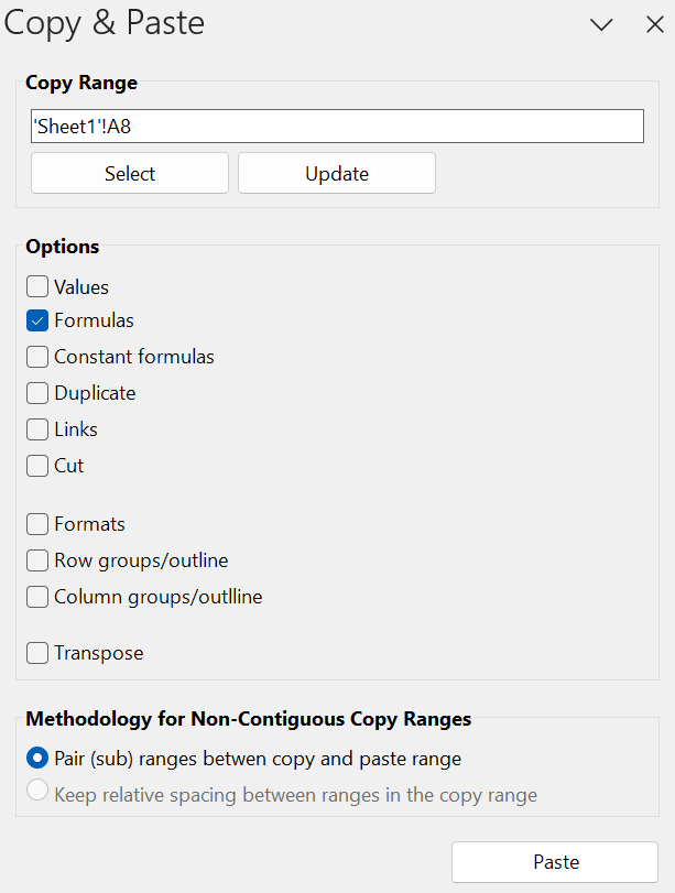 Selections, Copy & Paste | Accelerate Excel