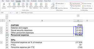 Trace Precedents & Trace Dependents in Excel | Accelerate Excel