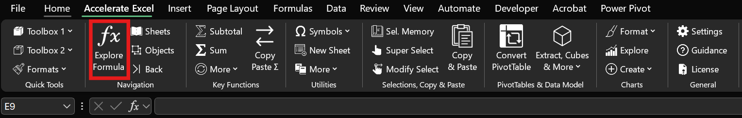 Navigate Formulas and Trace Precedents in Excel | Accelerate Excel