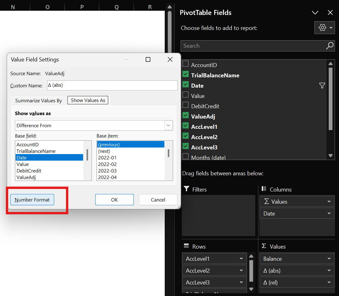 Create a Balance Sheet PivotTable in Excel | Accelerate Excel