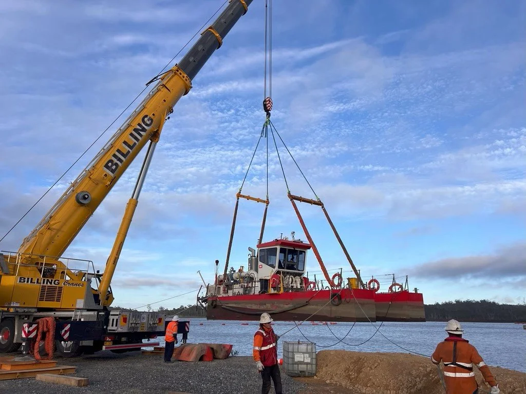 Successful Dredge Relocation. — Sub41