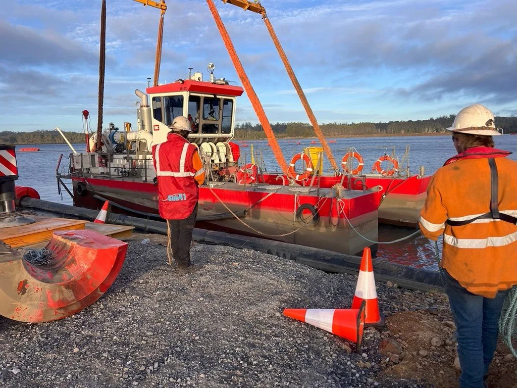 Successful Dredge Relocation. — Sub41
