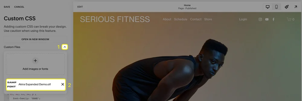 How to Add Custom Fonts in Squarespace: A 4-Step Guide [2024] — Design by Ency