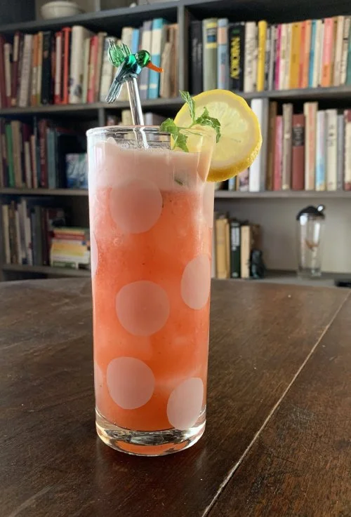 Fresh Strawberry Lemon Agua Fresca — My Sunny Kitchen