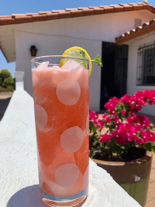 Fresh Strawberry Lemon Agua Fresca — My Sunny Kitchen