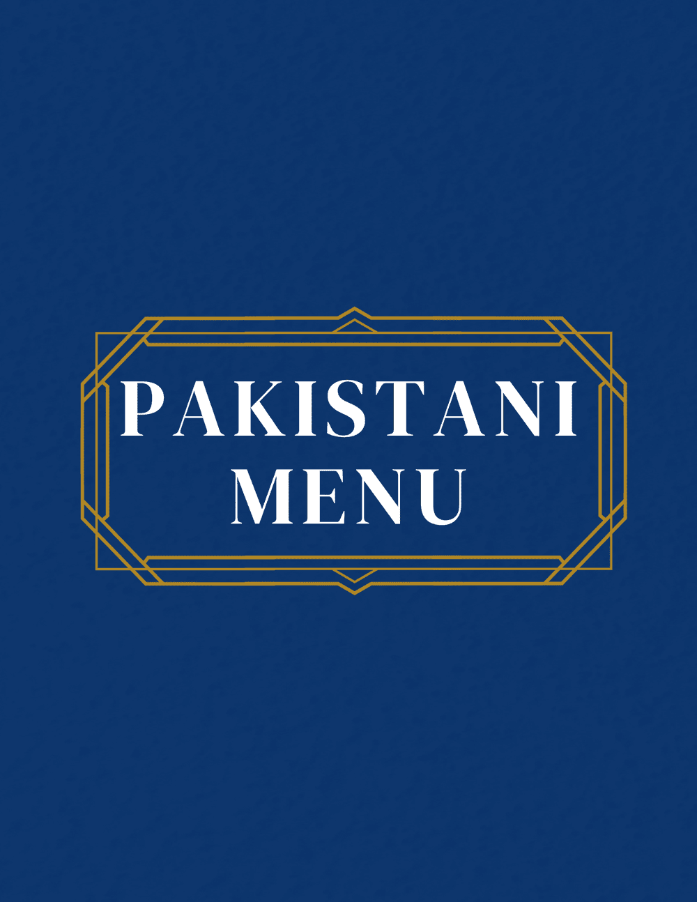 Menus & Packages — Chef Kausar's Autaq Banquet Hall