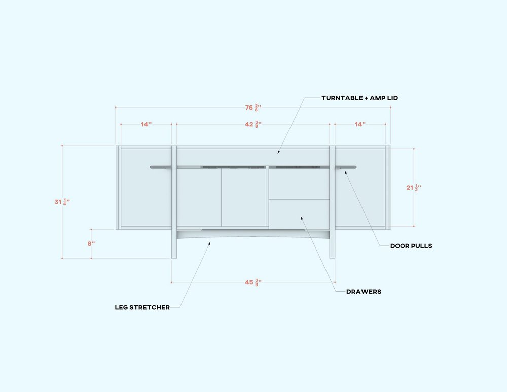 Hand Crafted Fine Furniture for the Modern Home | HiFi Record Consoles ...