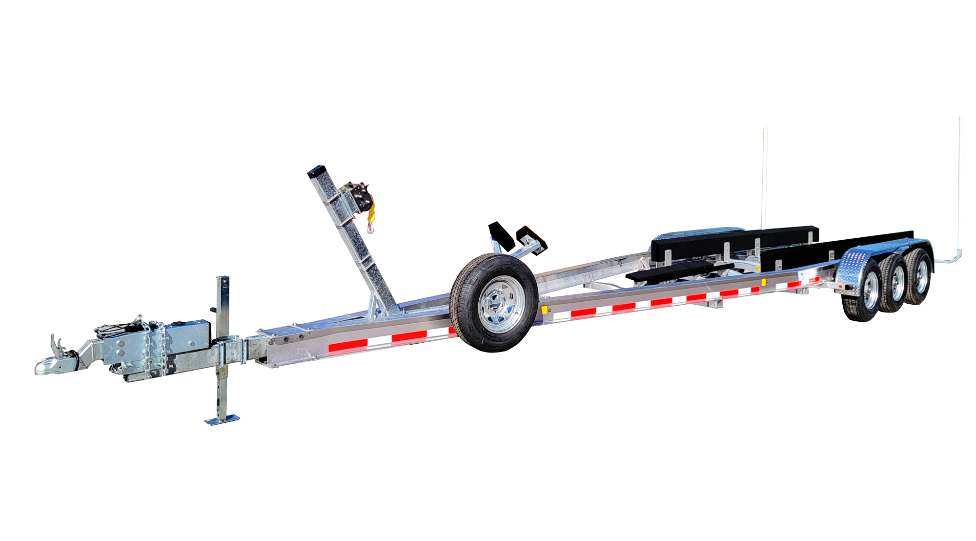 Rocket Marine Triple Axle First Load™ Aluminum Boat Trailer — Rocket Marine