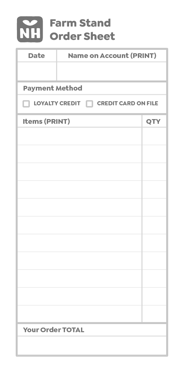 Farm Stand — New Hannah Farm