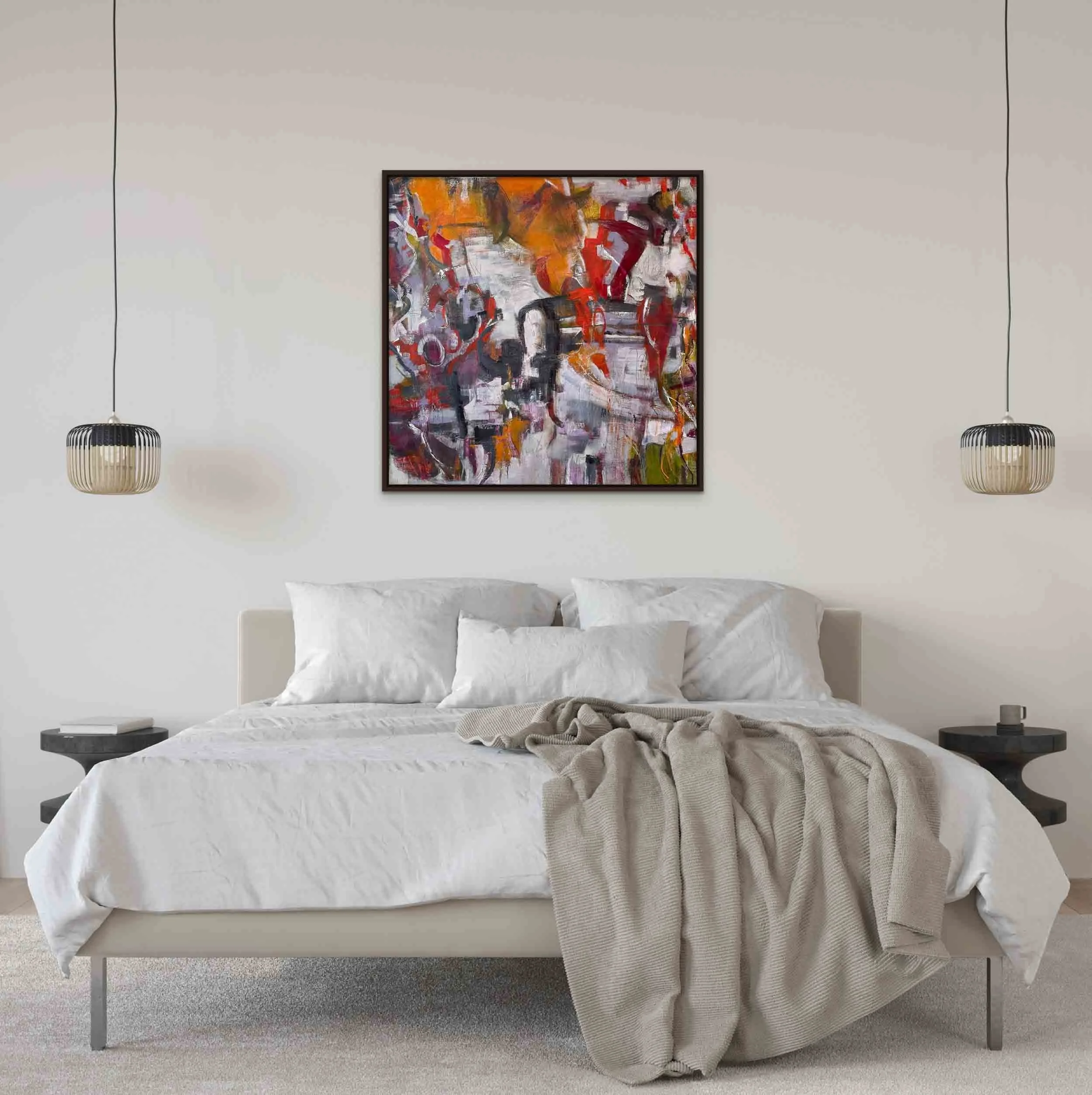 If Only - Mixed-Media Abstract Art — Claudia Wiebe SoulArt