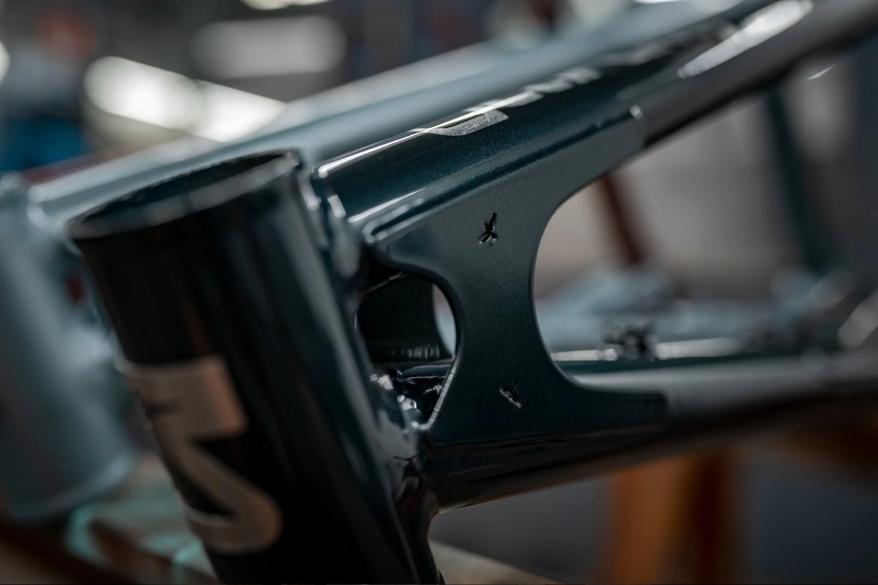 Starling Twist Enduro MTB Custom Paint, Dark Teal — Bike Sanctuary ...