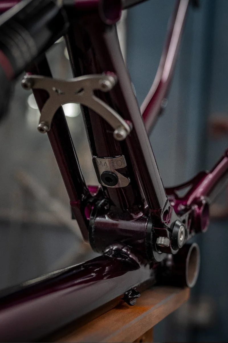 Starling Twist Enduro MTB Custom Paint, Dark Cherry — Bike Sanctuary ...