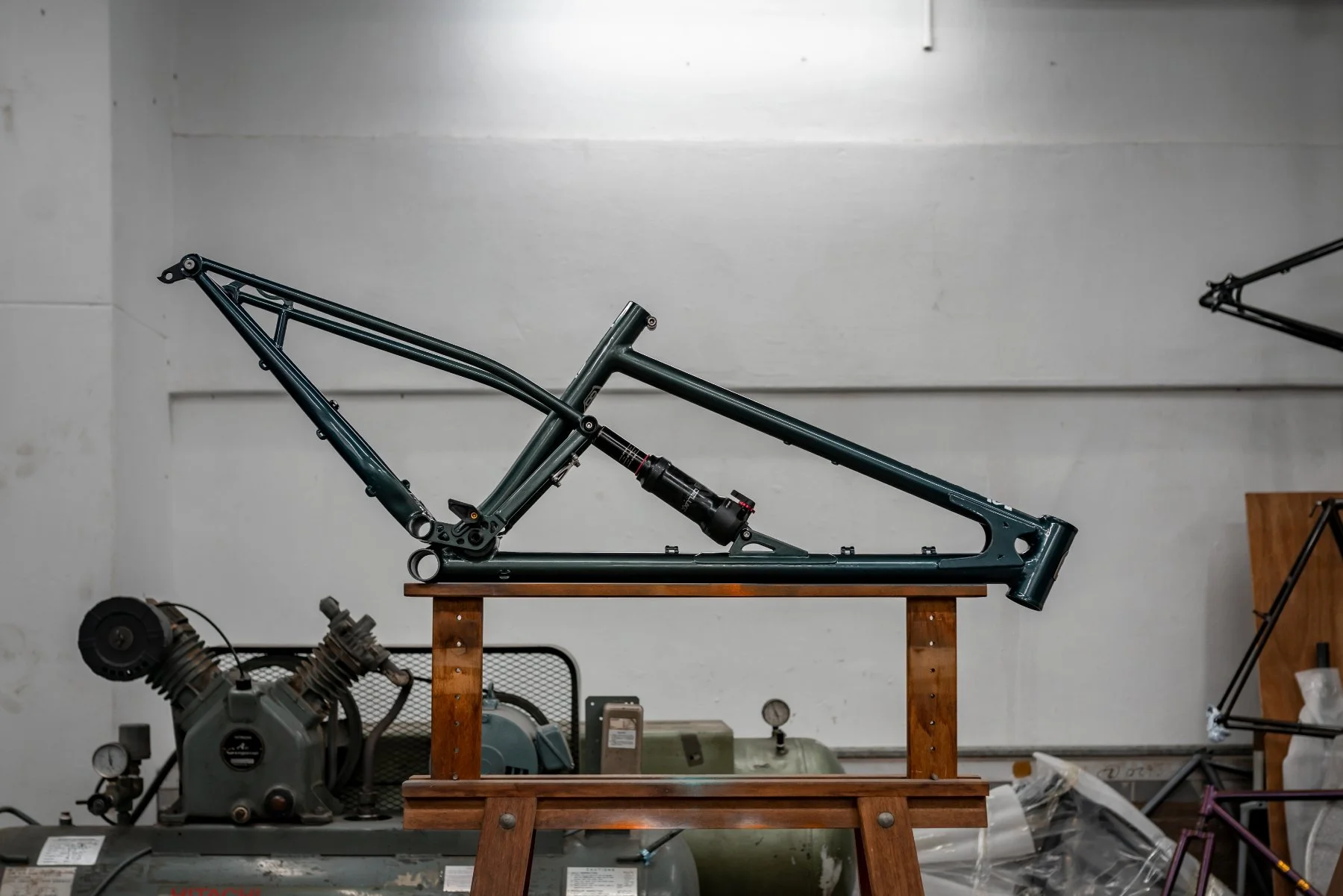 Starling Twist Enduro MTB Custom Paint, Dark Teal — Bike Sanctuary ...