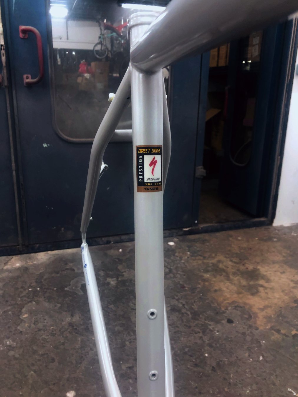 Stumpjumper 26" MTB Frame Restoration, Pearl Grey — Bike Sanctuary ...